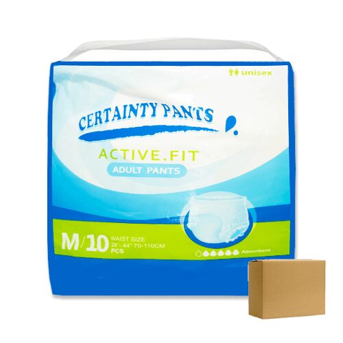 Certainty Unisex Adult Pull Ups Medium - Bulk 10x10's (100's) (70 - 11